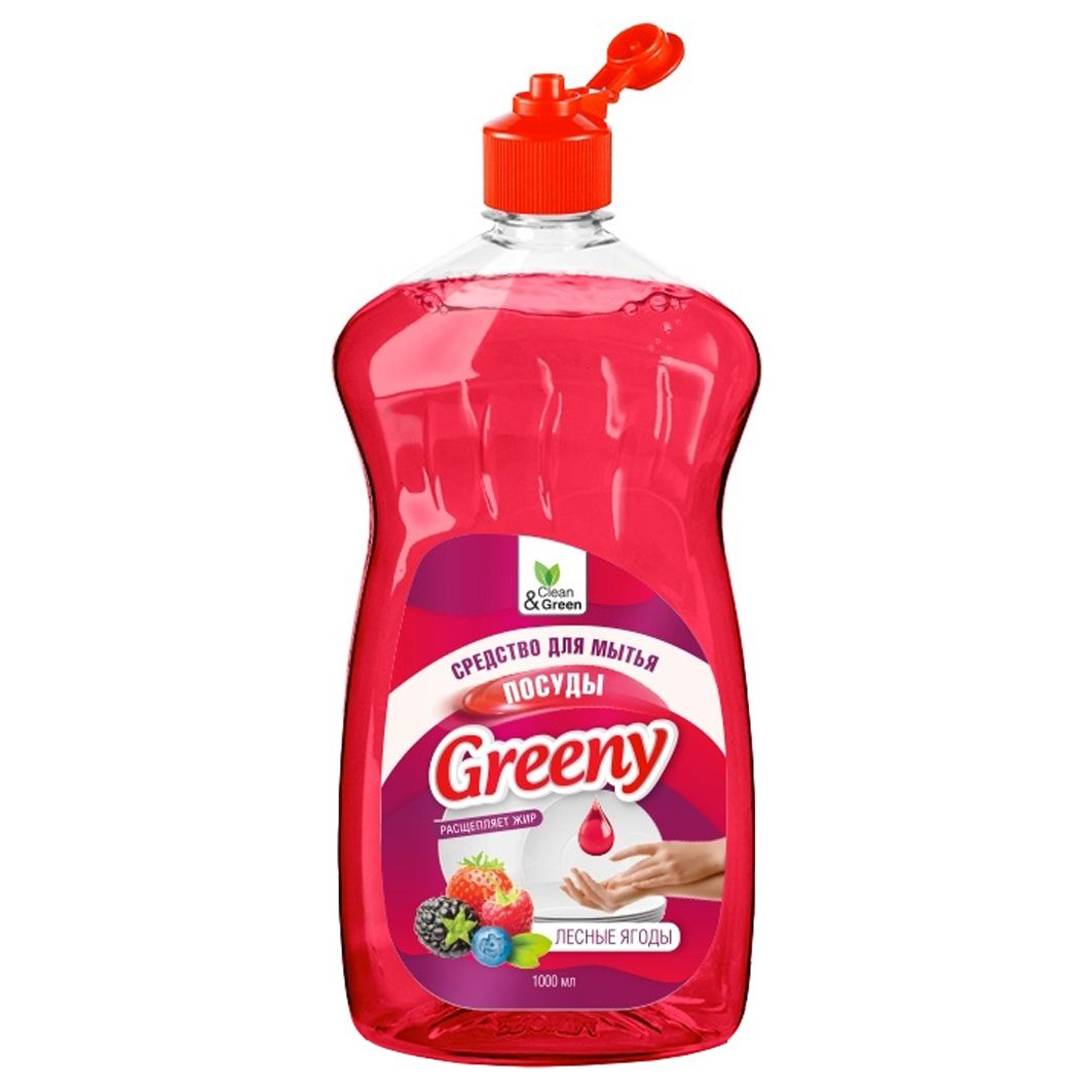 Clean&Green Средство для посуды Лесные ягоды 1000мл
