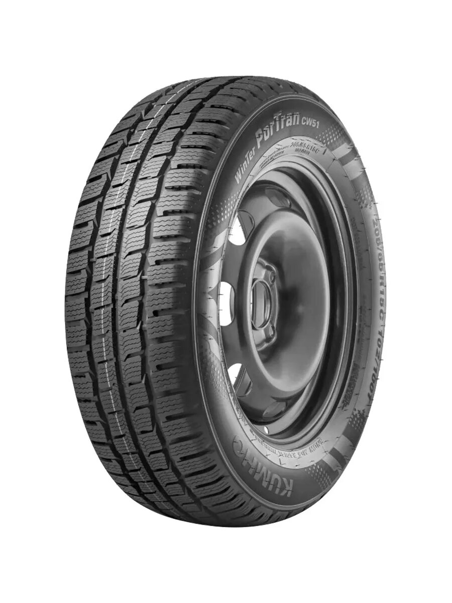 Шины зимние Kumho Winter PorTran CW51 195/75 R16C 107R
