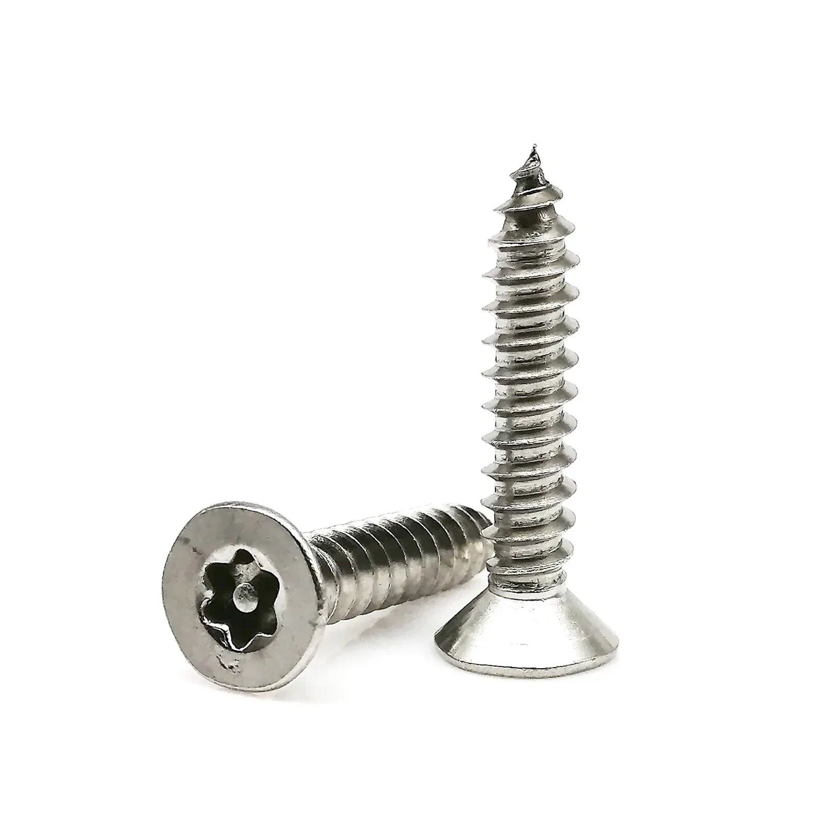 M2.9 M3.5 M3.9 M4.8 Штифт из нержавеющей стали 304, Torx с плоской потайной головкой, противоугонный, защищенный от несанкционированного доступа, саморезы по дереву