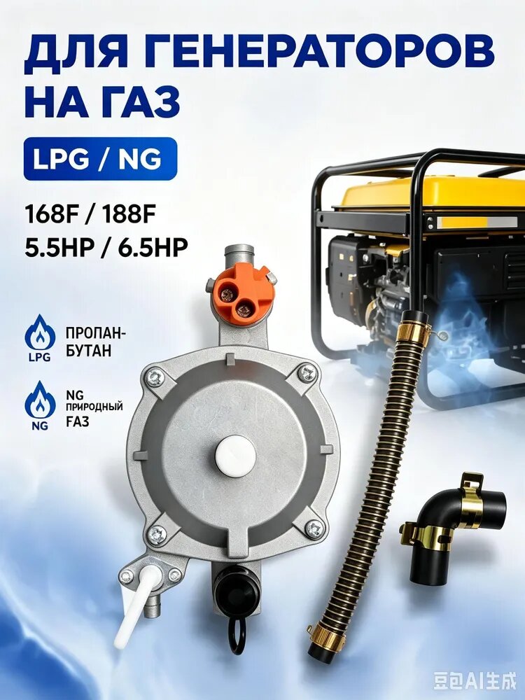 Редуктор для газового генератора 168F 188F