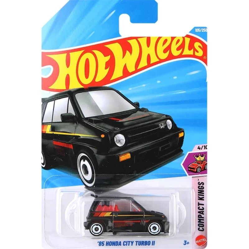 Hot Wheels Honda City Turbo 1/64 Черный, 105