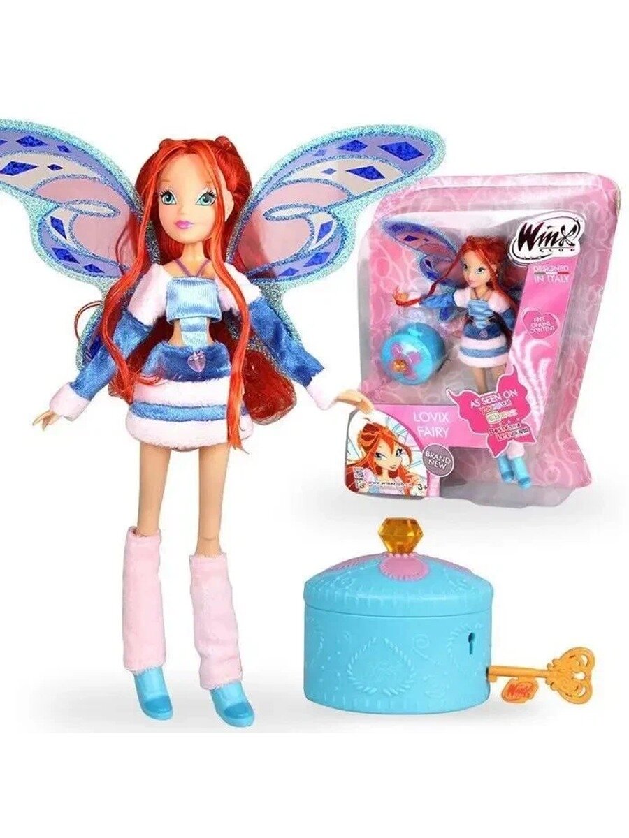 Winx Club Lovix Bloom Fairy Кукольные игрушки, стандартное исполнение