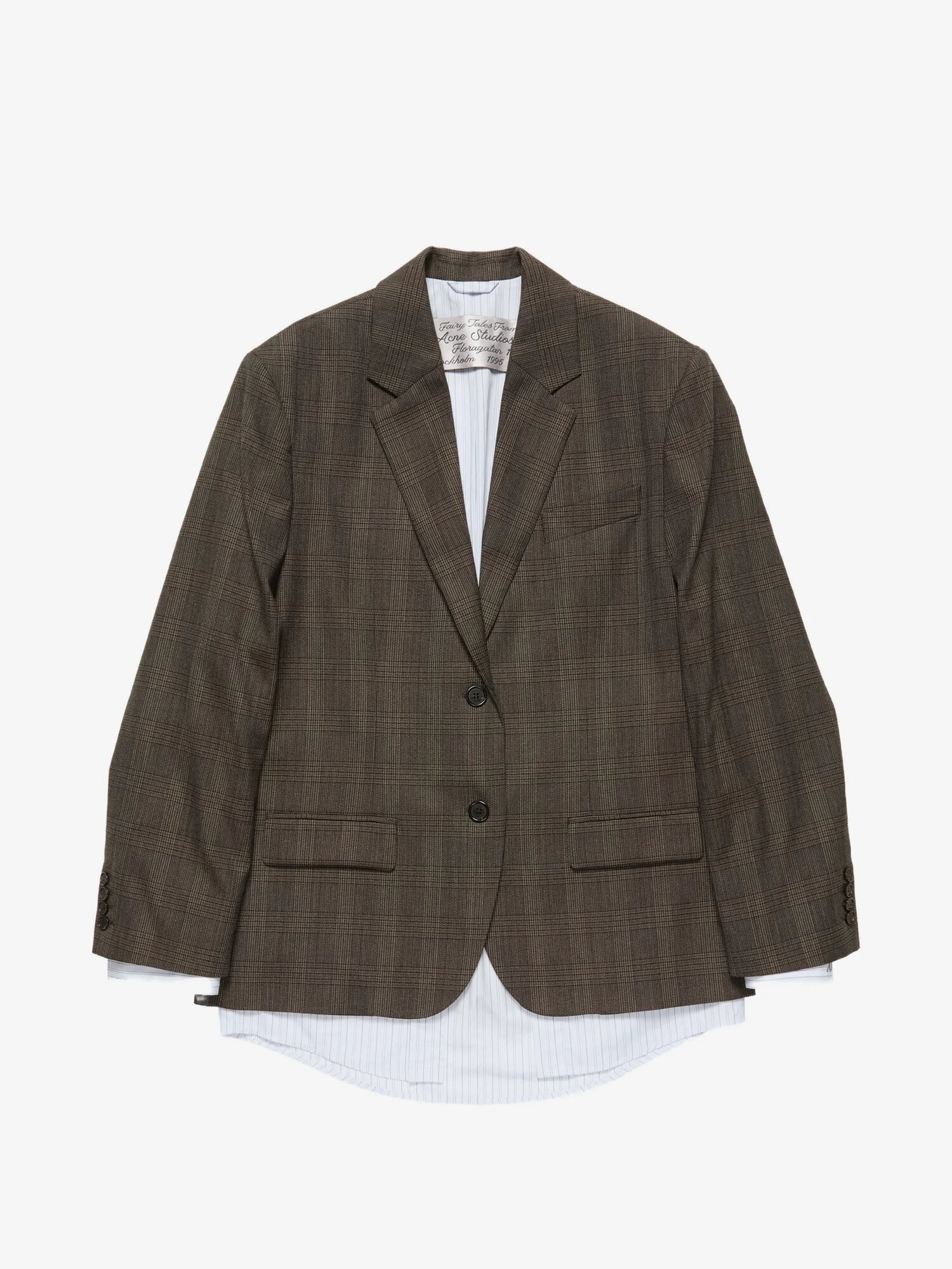 Комбинезон Layered wool suit jacket