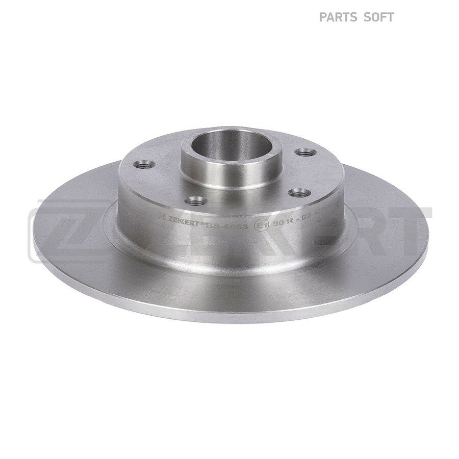 ZEKKERT BS-6653 Диск торм. задн. Renault Megane III 08- Scenic III 08- Clio IV 13- (с подшипником с ABS) ()