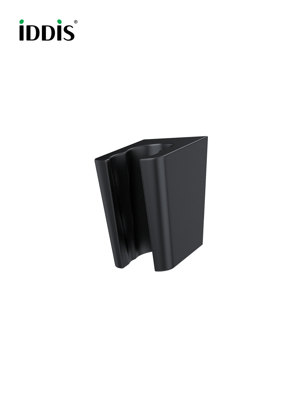 Держатель для лейки IDDIS Оптима Хоум (Optima Home) 080BL00i53 матовый черный