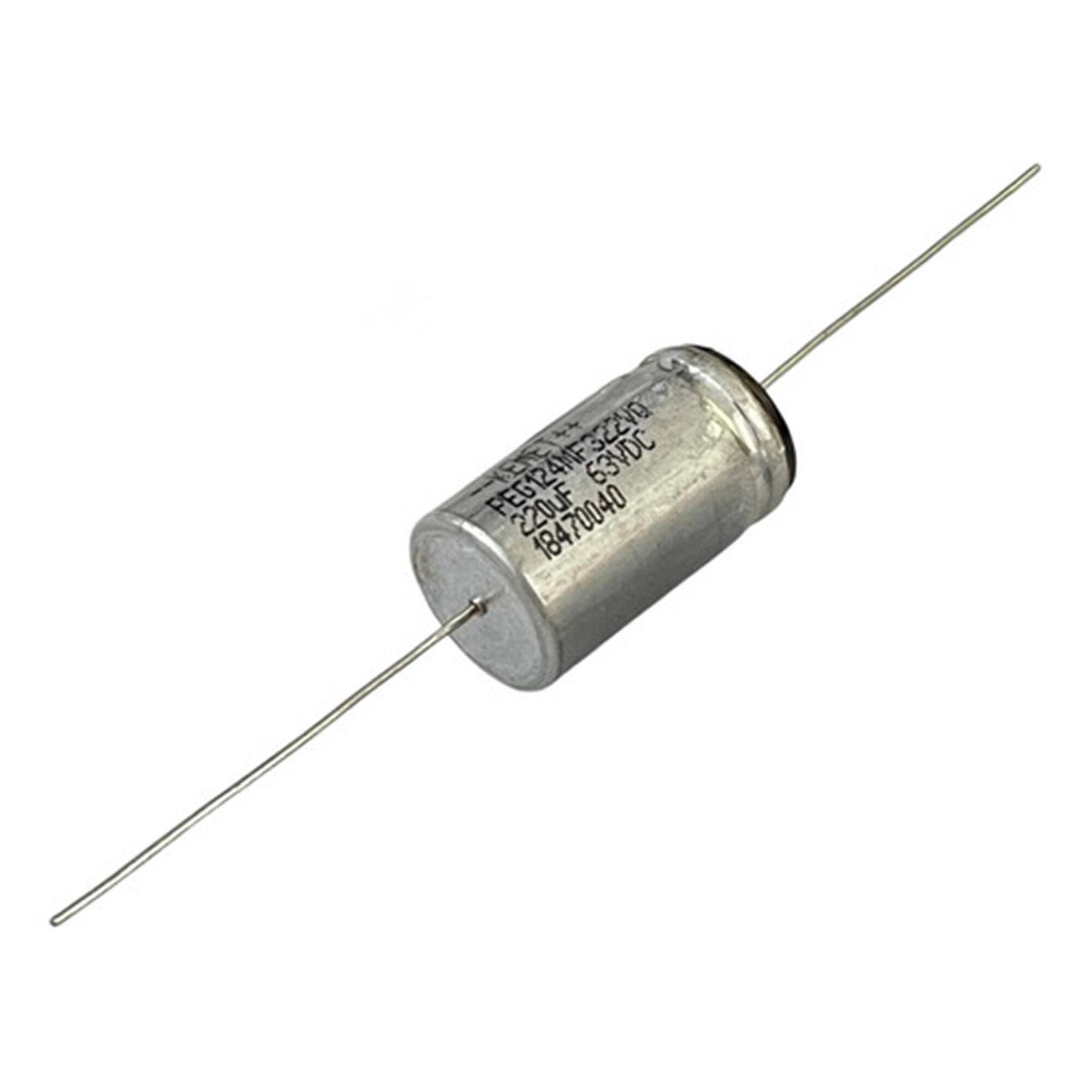 Kemet Peg124mf322vq 220UF 63V Конденсатор осевого фильтра 1шт цена