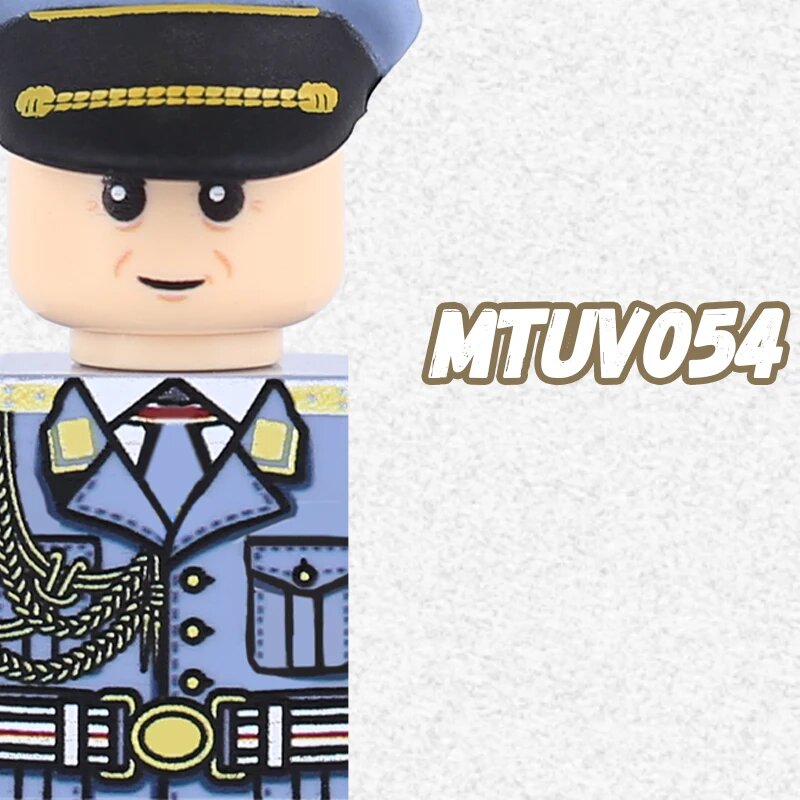 MOC Военные фигурки солдата пластик MTUV054