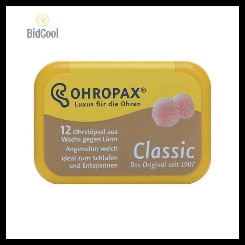 Ohropax восковые затычки для ушей Немецкий импорт Двенадцать.