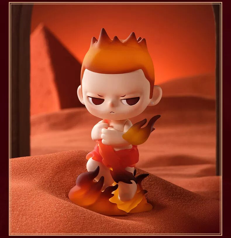 Фигурка Popmart KUBO серия Песнь Ангелов коллекционная игрушка слепая коробка PVC фигурка Burning Rage Оригинальная