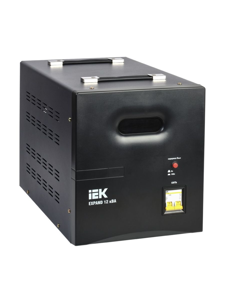 Стабилизатор напряжения IEK IVS21-1-012-11 однофазный переносной 12кВА EXPAND