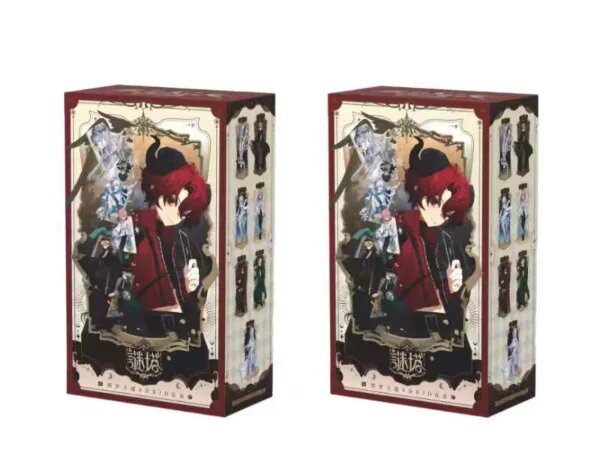 Коллекционные фигурки Mita Cat Box 1/8 MEET PHOENIX Бордовый, 2 Blind boxes