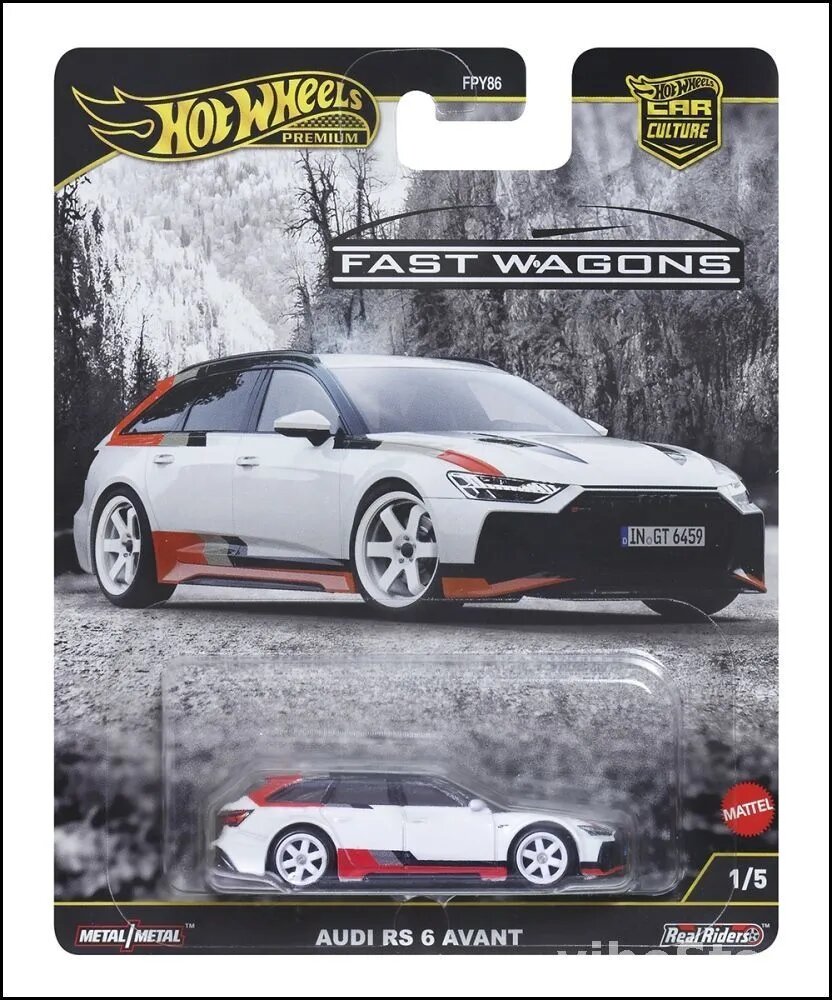 Машинка коллекционная Premium Car Culture Audi RS 6 Avant FPY86