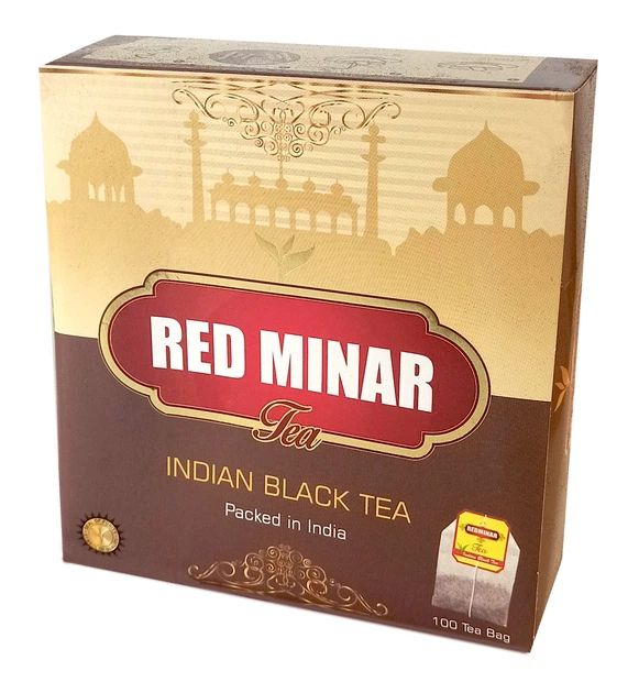 Чай чёрный мери ЧАЙ Red Minar 100 пак