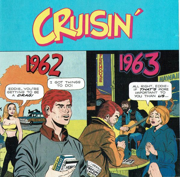CD диск - Cruisin' 1962 - 63 (Сборник 60-х годов ) US 1986 mint ex