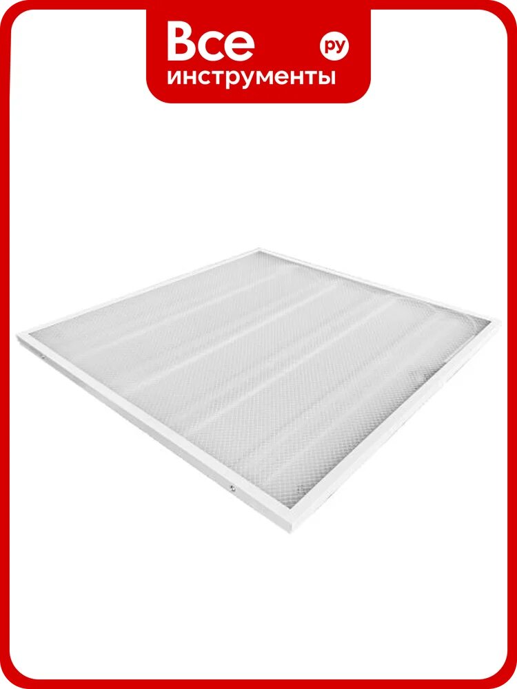 Светодиодная панель FL-LED PANEL-T36 PRISMA 6500K 595x595x19 мм, 36Вт 3600Лм встроенный драйвер 618443