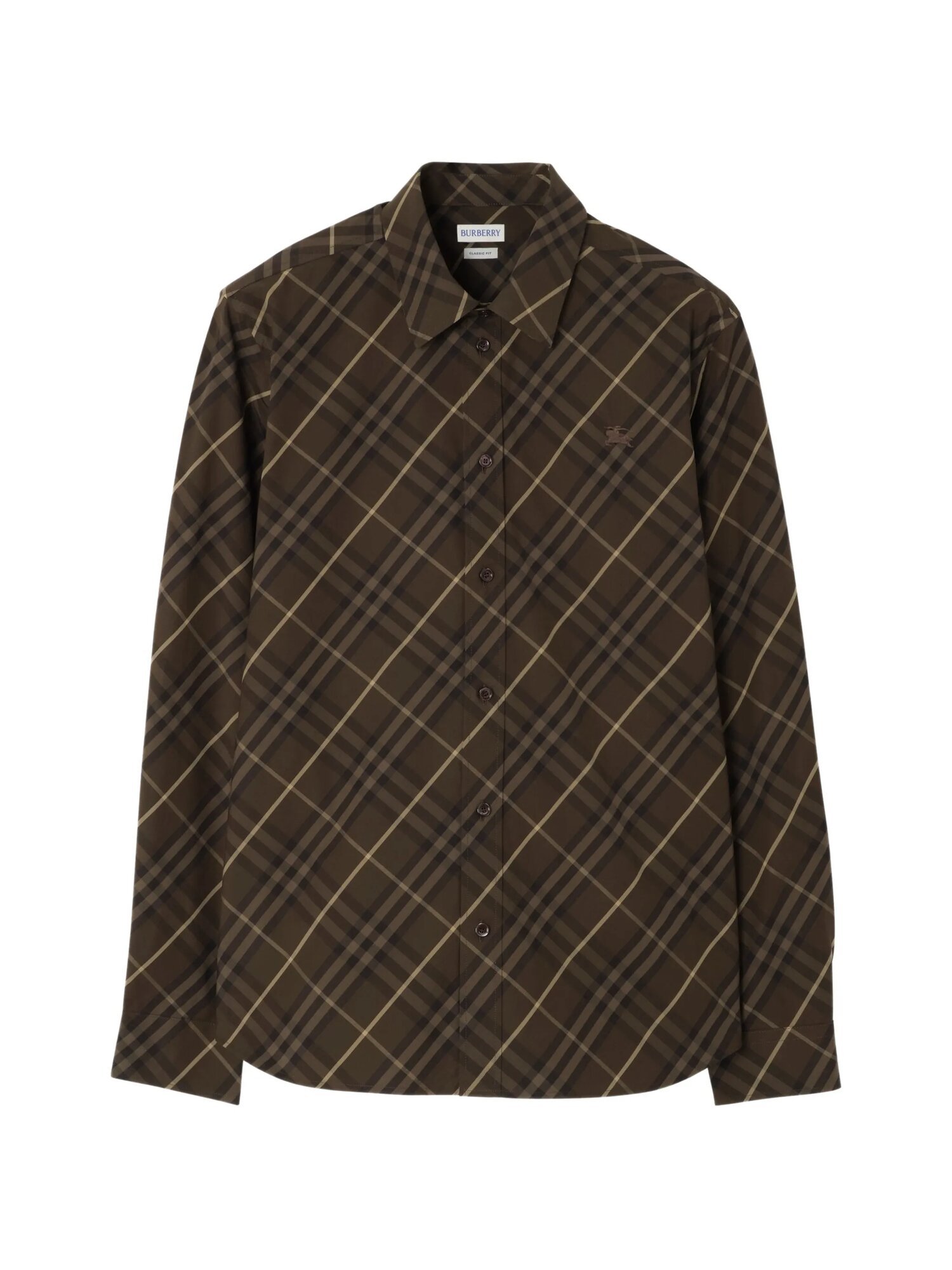 Рубашка BURBERRY Classic fit check cotton shirt