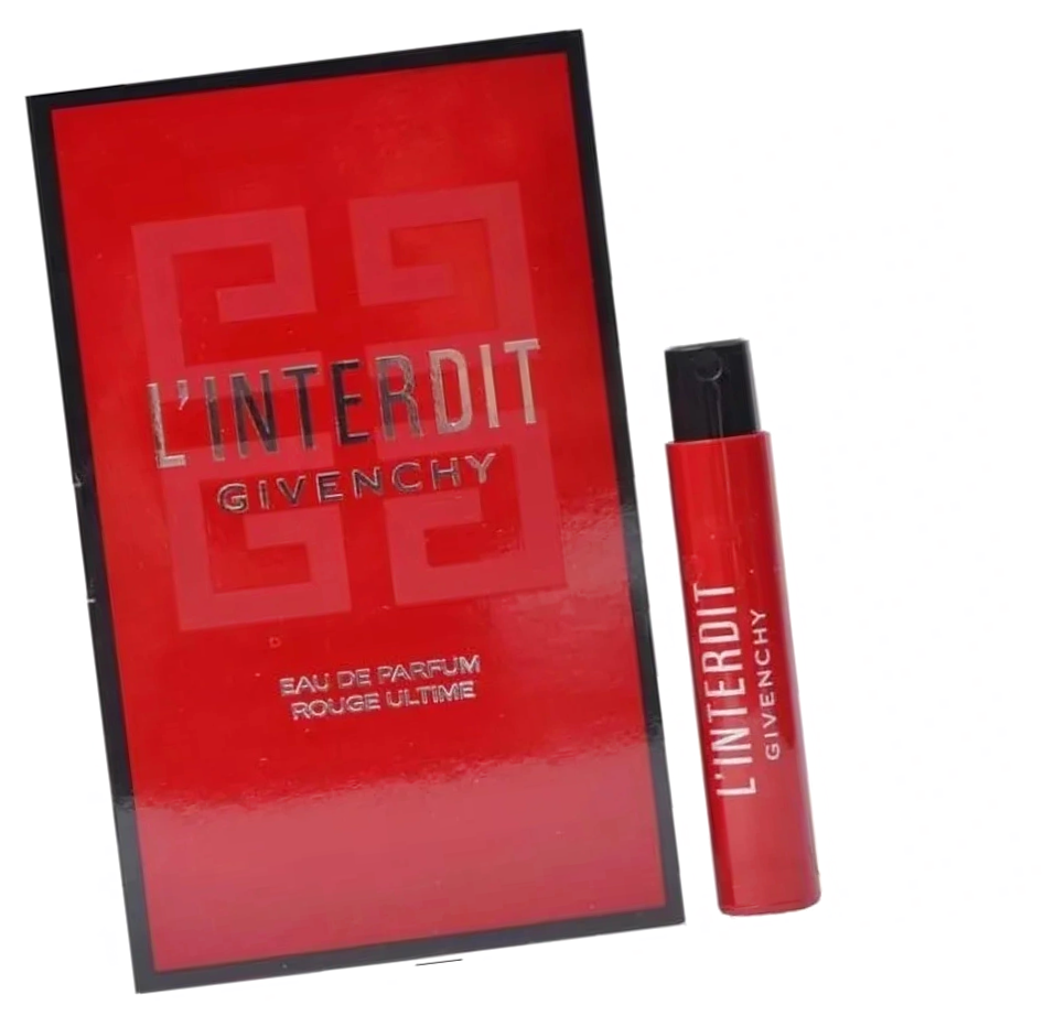 Парфюмерная вода Givenchy Rouge Ultime 1 мл миниатюра женская - Живанши Интердит Руж Ультиматум