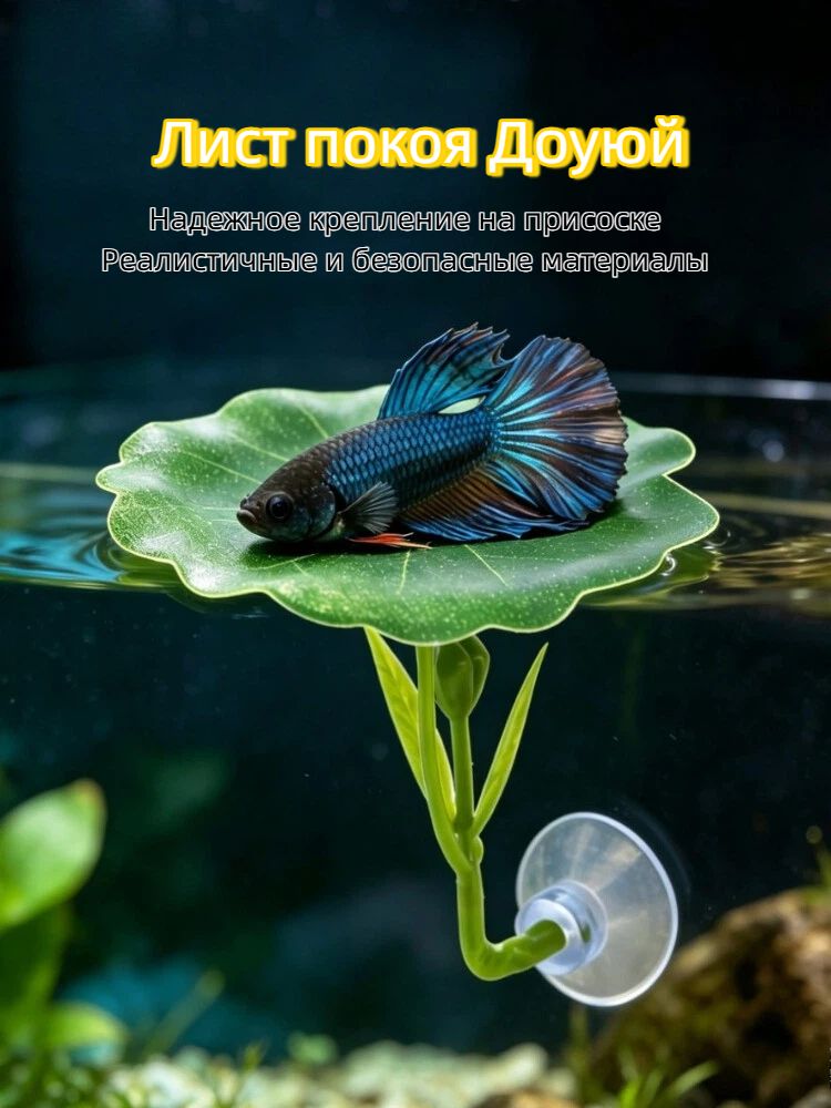 Искусственный лист для отдыха петушка, 1 шт.