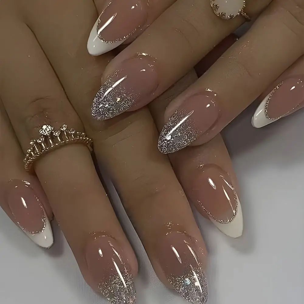 Накладные ногти с дизайном ( 24 типсы + клей )