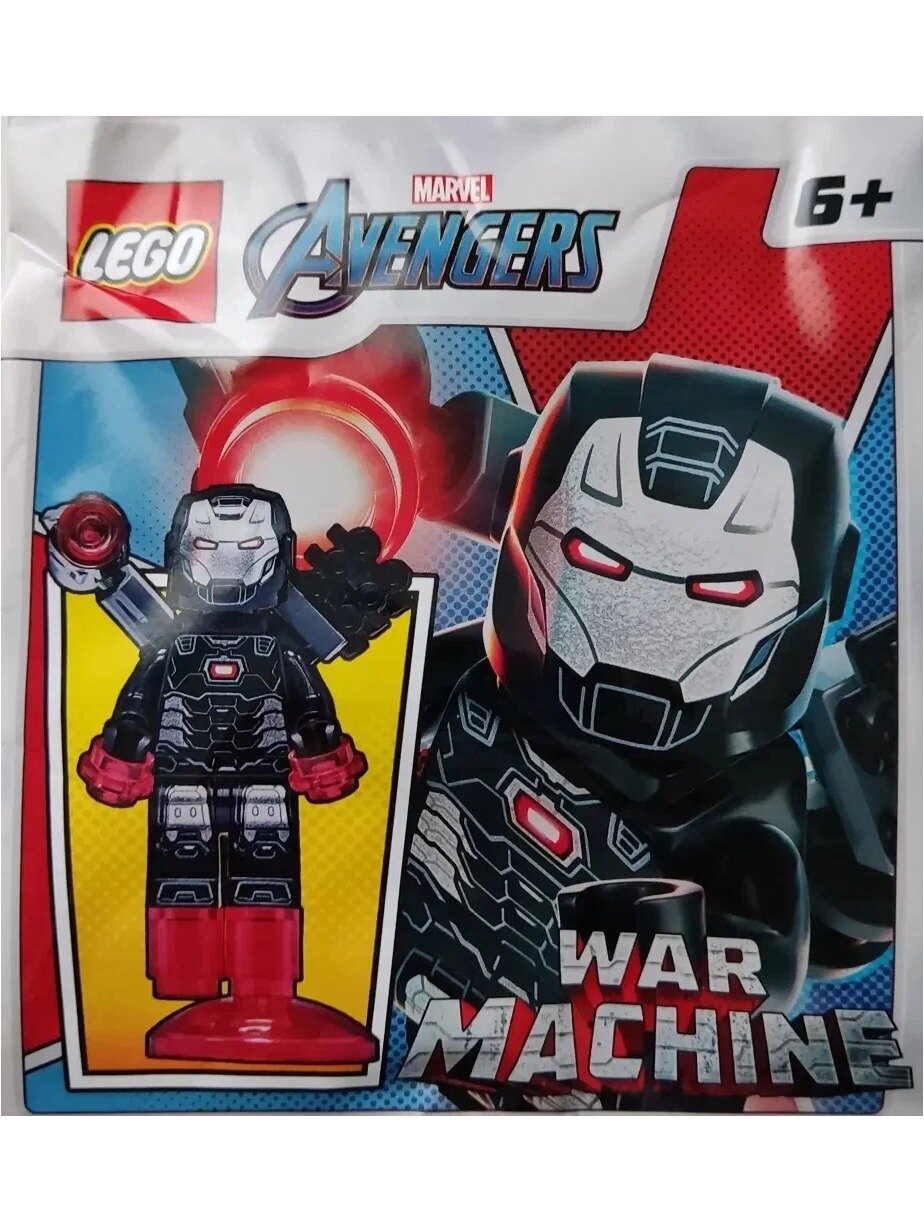 Конструктор LEGO Marvel War Machine 242107, 7 деталей, для детей от 6 лет