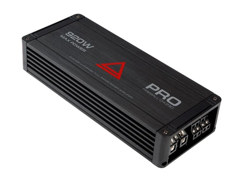 Усилитель для динамиков / четырехканальный / 4 по 230 Вт / AurA FIREBALL-D4.230 PRO / в машину