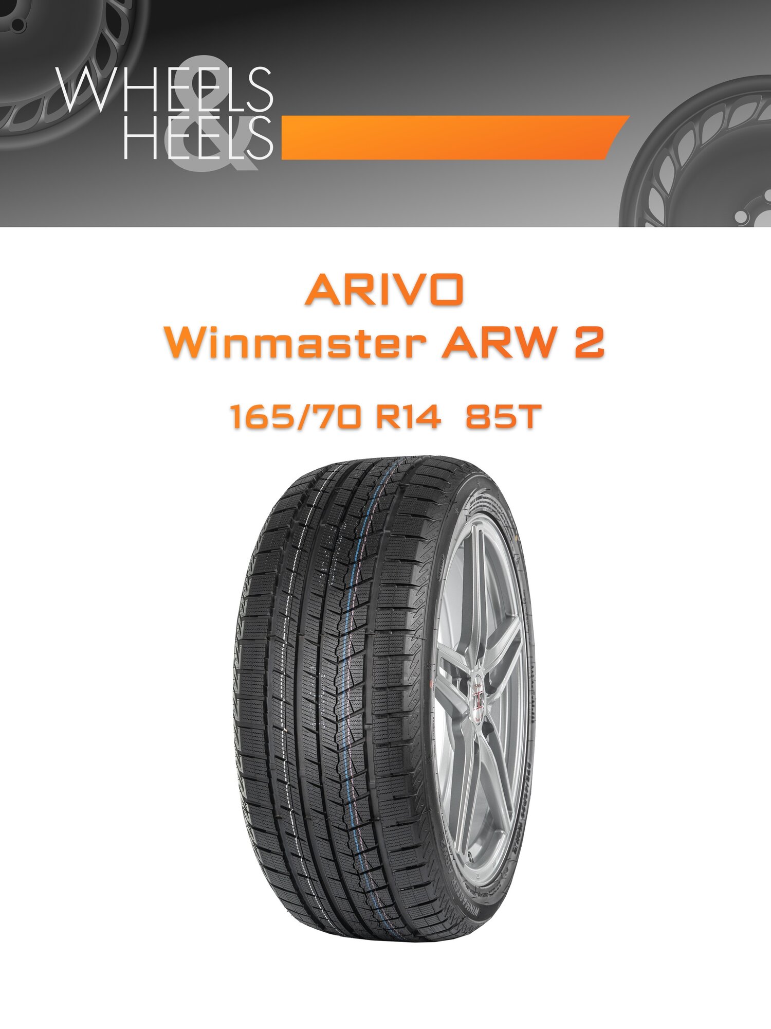 Шина автомобильная ARIVO Winmaster ARW 2 165/70 R14 85T XL WINTER, зимняя, универсальная