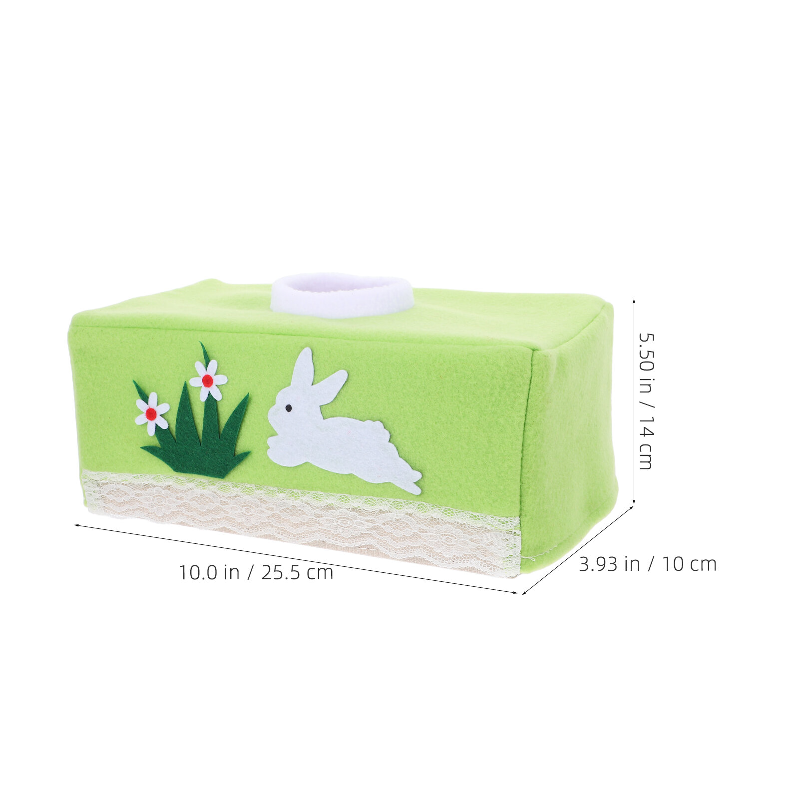 Держатель Для Тissues С Забавным Дизайном Кролика Пасхального 25.50X14.00X10.00Cm