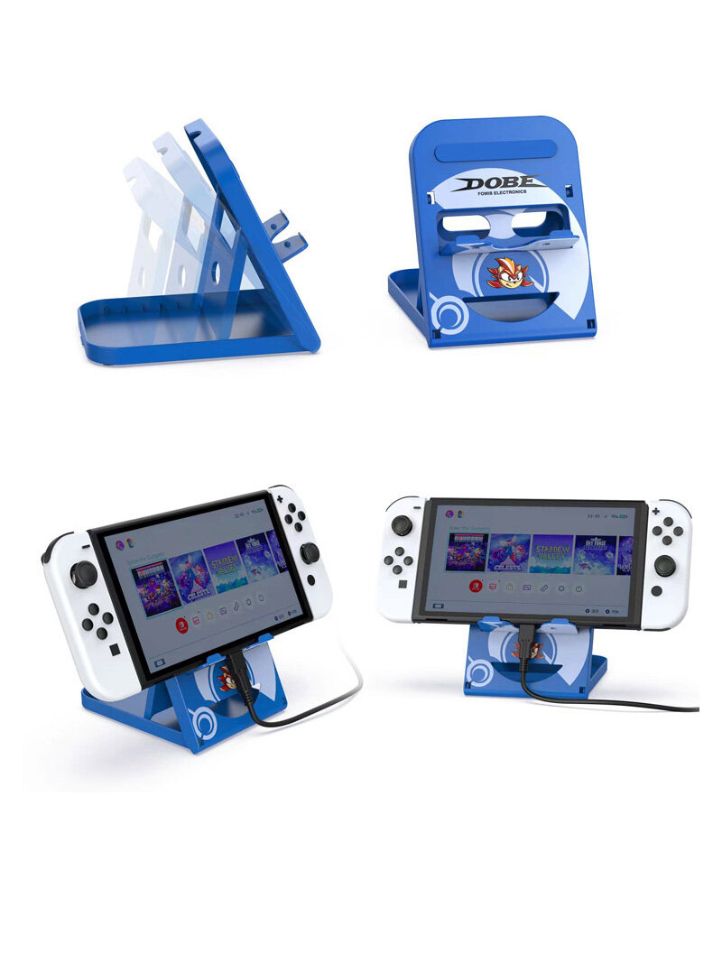 Подставка Exclusive для Nintendo Switch (Dobe iTNS-1788B) Blue