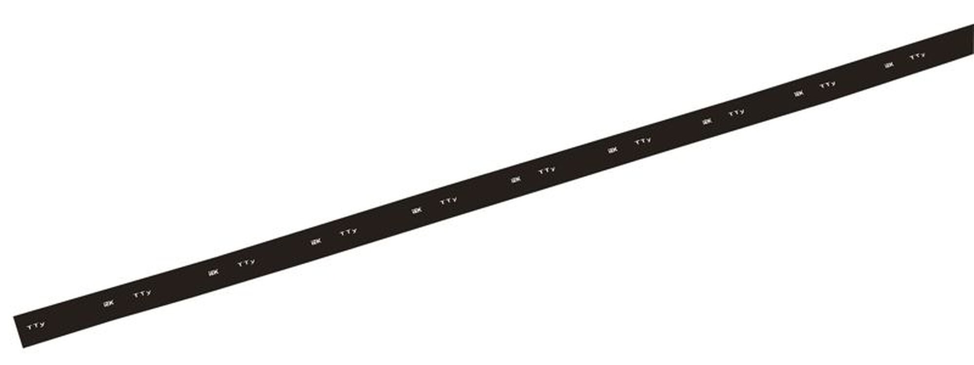Трубка термоусадочная ТТУ нг-LS 20/10 черн. 1м IEK UDRS-D20-1-K02