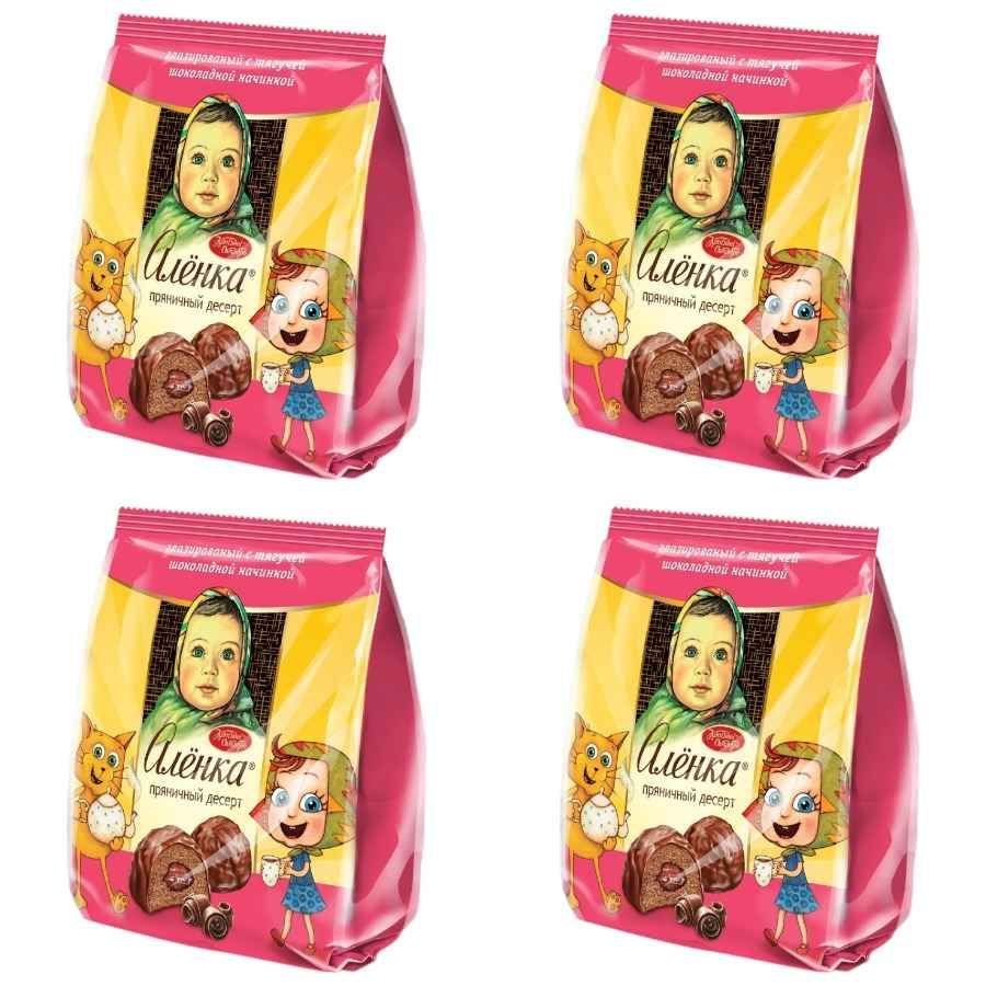 Аленка Пряники со вкусом шоколада 150 г, 4 уп