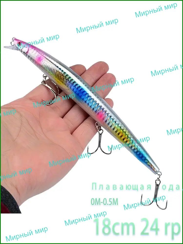 Искусственная приманка Luya Mino, 18 см, 24 г