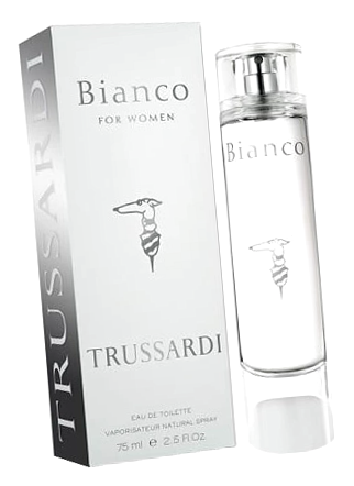 Туалетная вода женская Trussardi Bianco 75 мл - Труссарди Бьянко духи