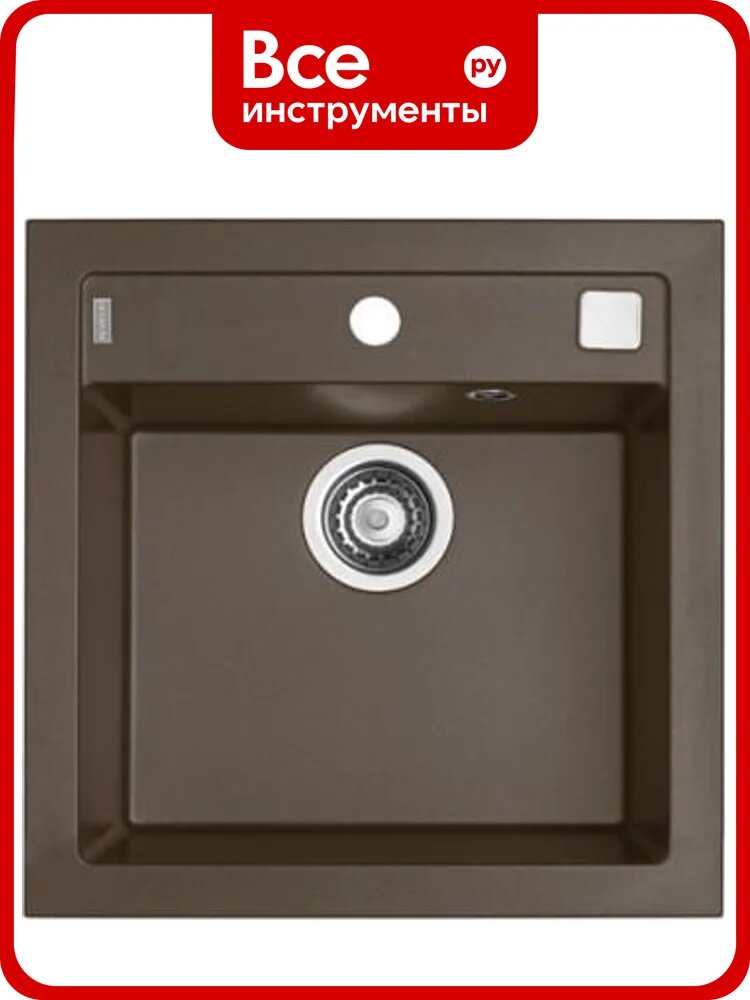 Мойка для кухни Alveus SENSUAL 70 GRANITAL+ TWILIGHT-G05M 980X5201+1/2 с сифоном 1104729, 1108026