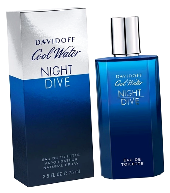 Davidoff Night Dive парфюм для мужчин 75 мл - Давыдов Кул Вотер Найт Дайв