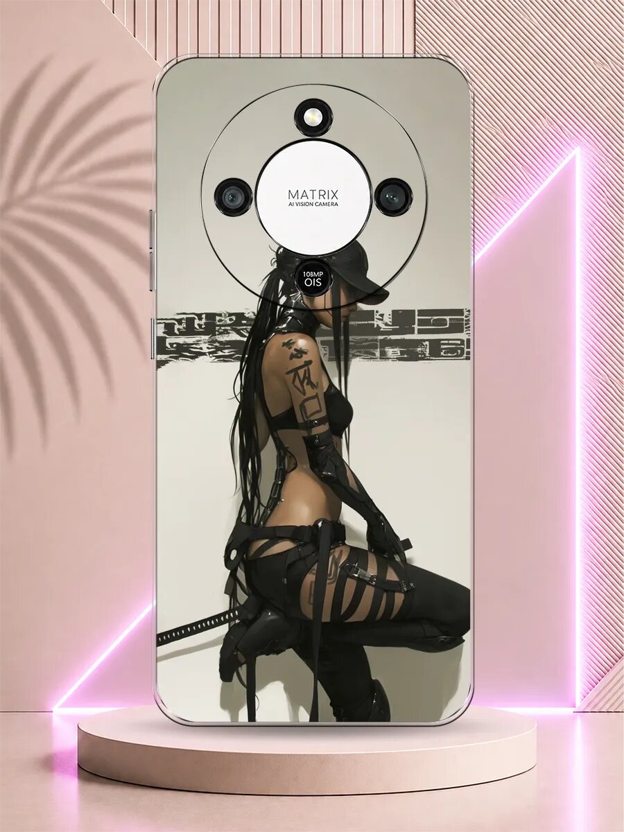 Чехол на Honor Magic 8 Lite Девушка