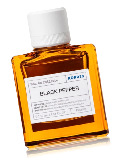 Черный Перец Коррес туалетная вода для мужчин и женщин 50 мл / Korres Black Pepper