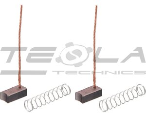 Щетка генератора TOYOTA 4Runner (95-), Camry (92-), HiLux (91-), Land Cruiser(91-) (2шт.) TESLA TECHNIC