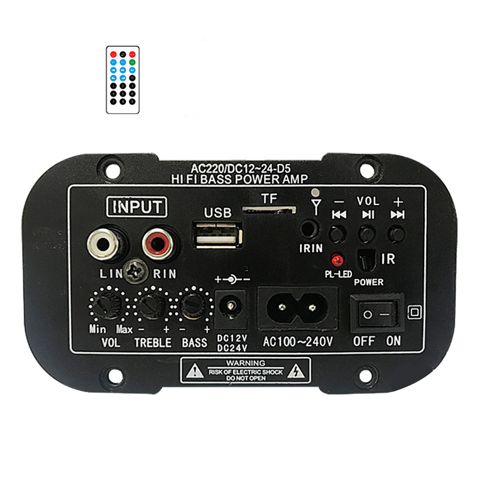 Усилительная плата 30-120W с поддержкой HiFi