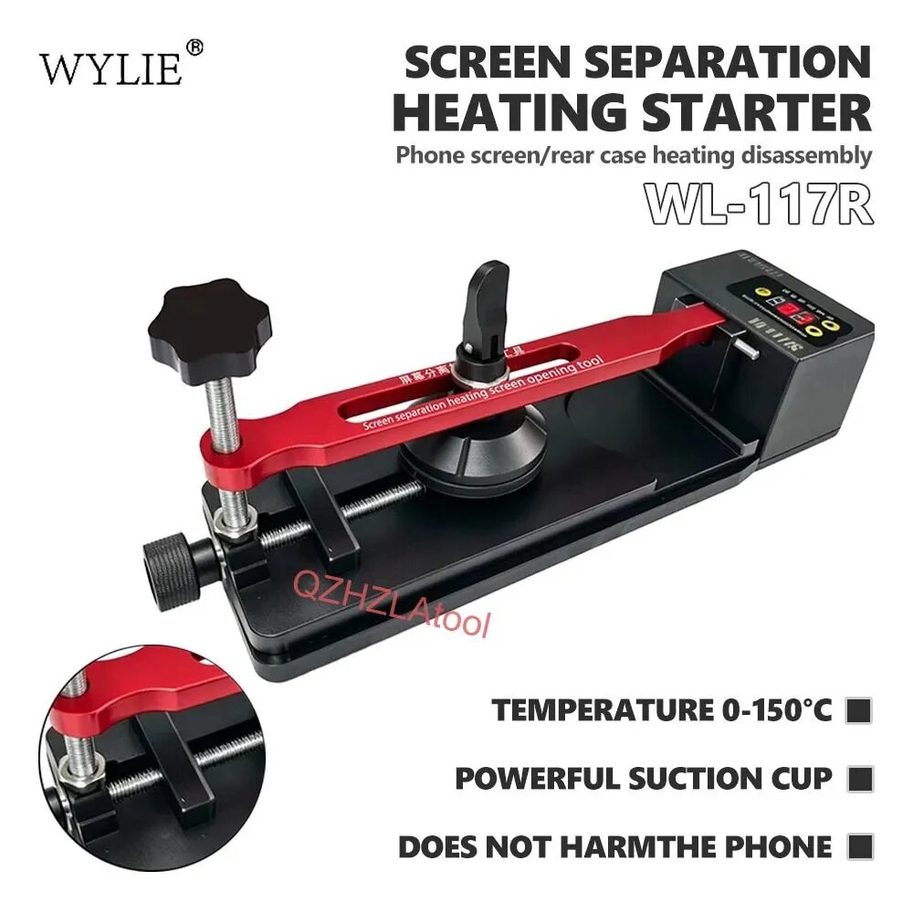 WYLIE WL-117R Сетчатый Нагревательный Сепаратор С Мощной Присоской