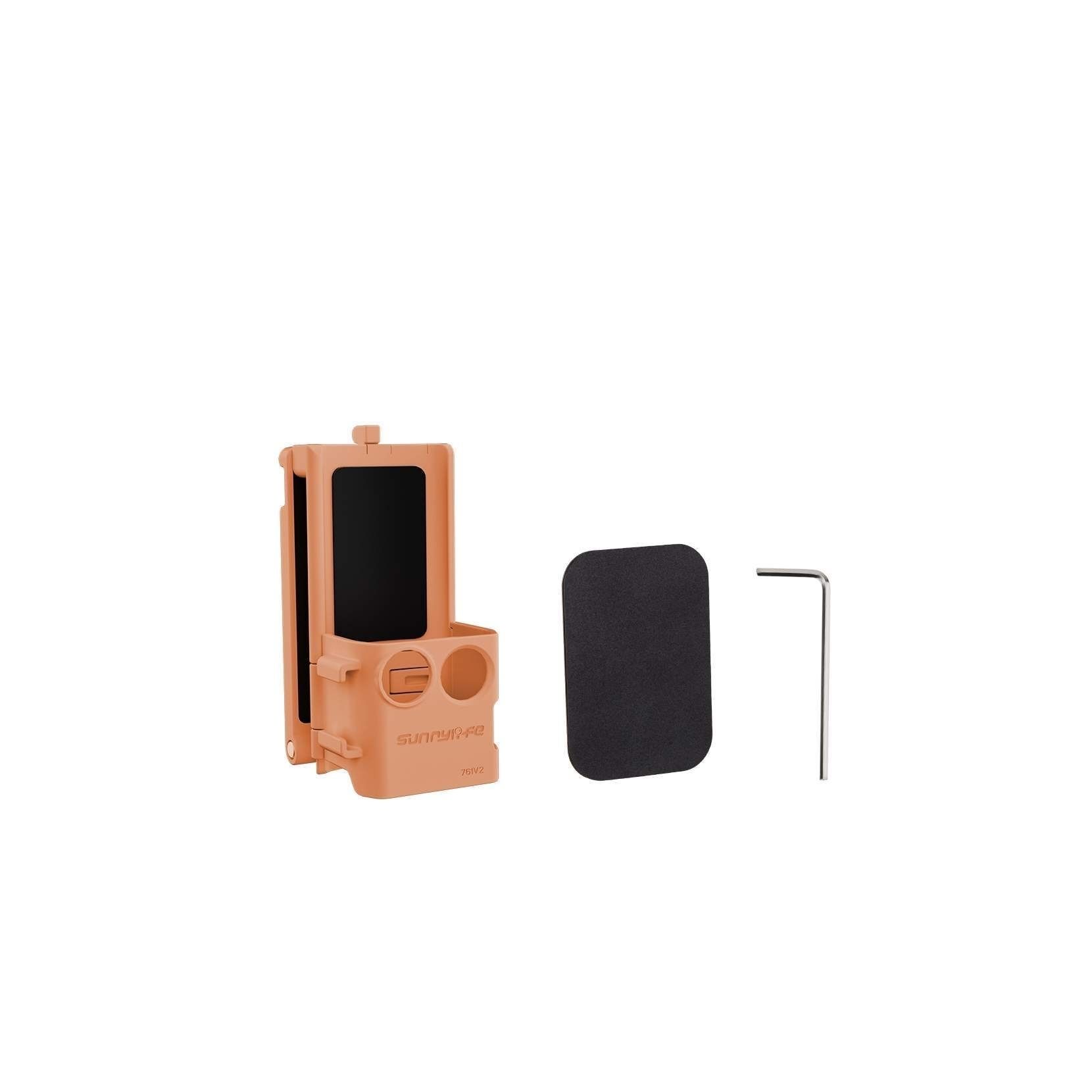 Магнитное крепление Sunnylife, адаптер 1/4 дюйма для Osmo Pocket 4/3(оранжевый)