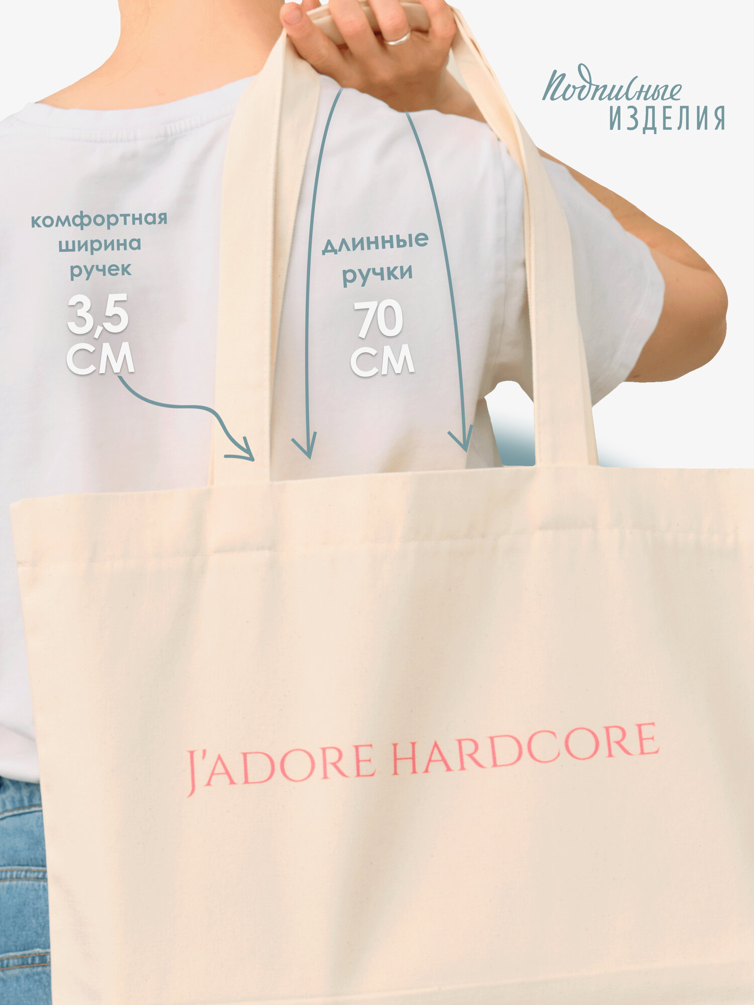 Сумка шоппер Подписные издания, желтый — фото 1