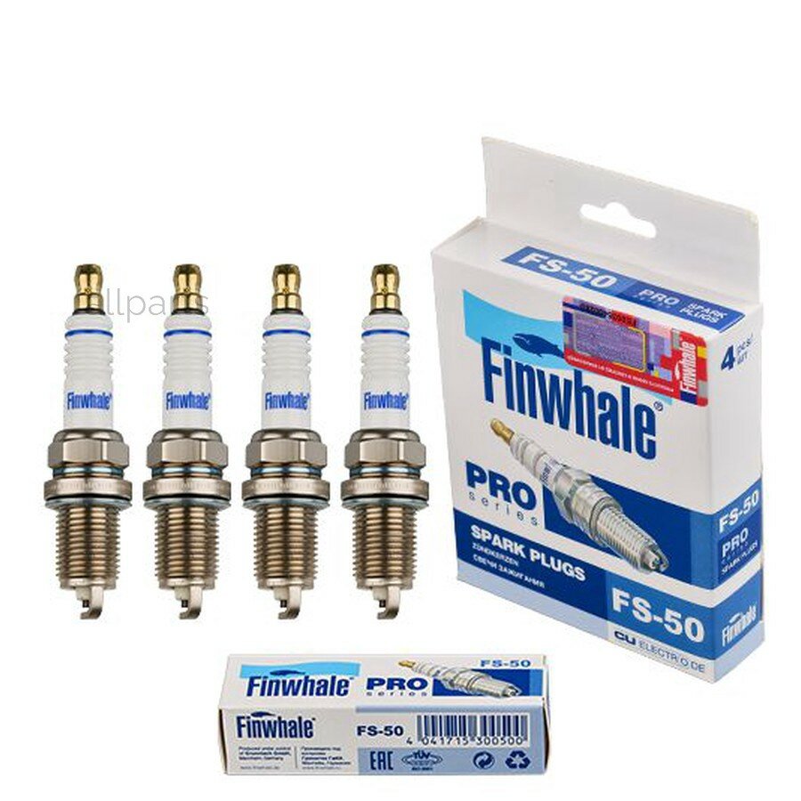 FINWHALE FS-50 Свеча зажигания компл. 4шт.