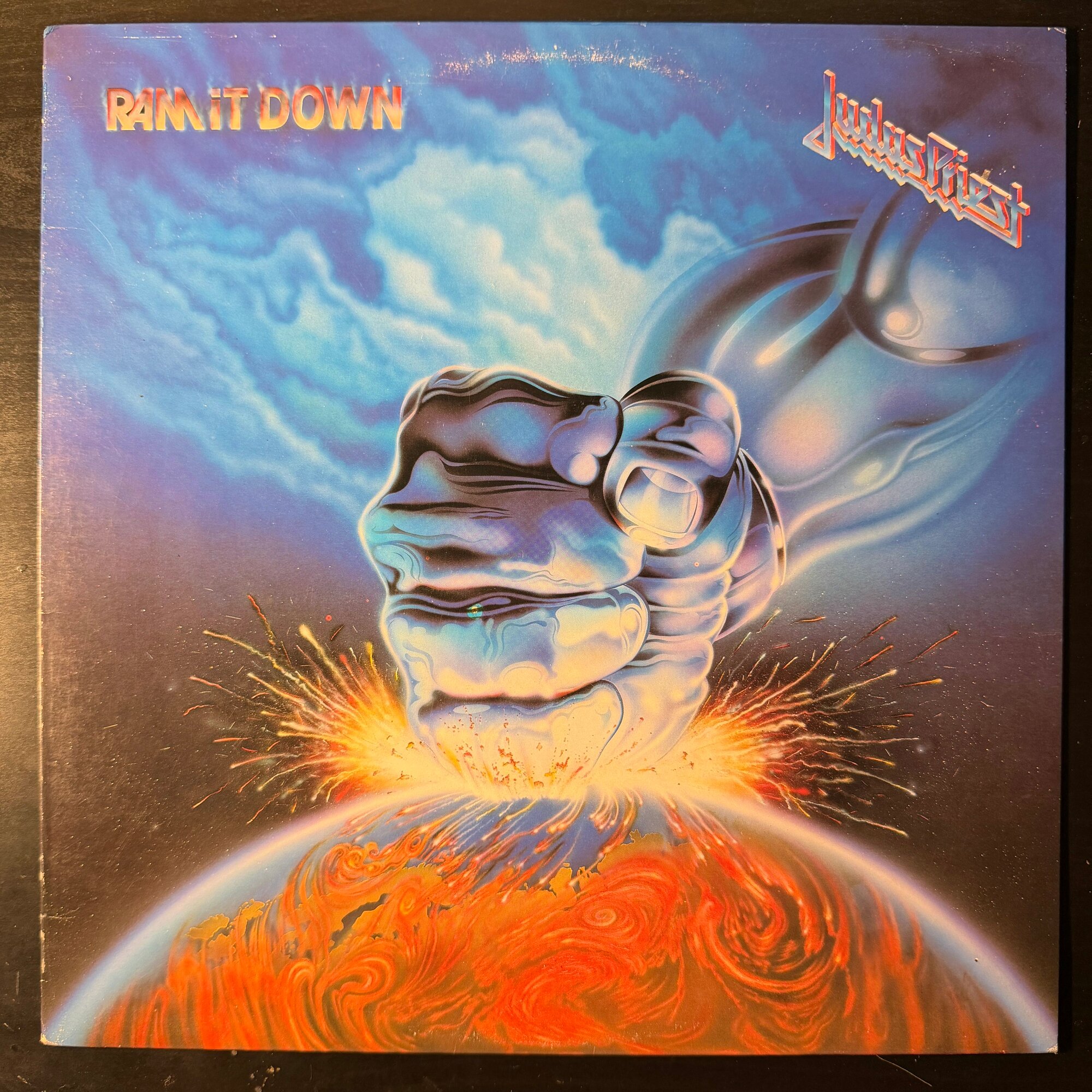 Виниловая пластинка Judas Priest Ram It Down (Канада 1988г.)