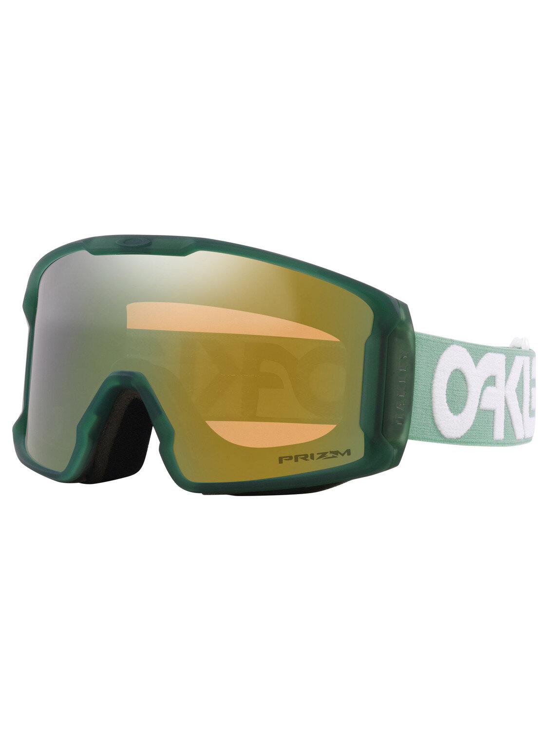 Горнолыжные очки Oakley Line Miner Matte B1B Jade Prizm Sage Gold Iridium 24/25 зеленый, для мужчин , Зеленый
