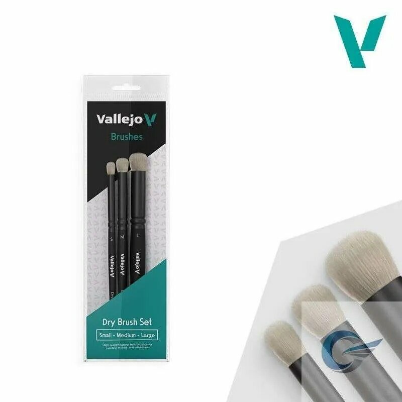 Набор кистей Vallejo Dry Brush Set