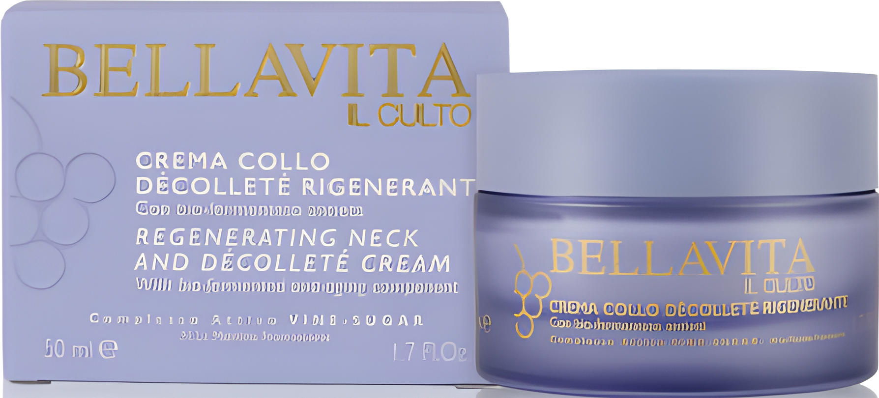 BELLAVITA IL CULTO Регенерирующий омолаживающий крем для шеи и декольте Regenerating Neck And Decollete Cream 1 шт.