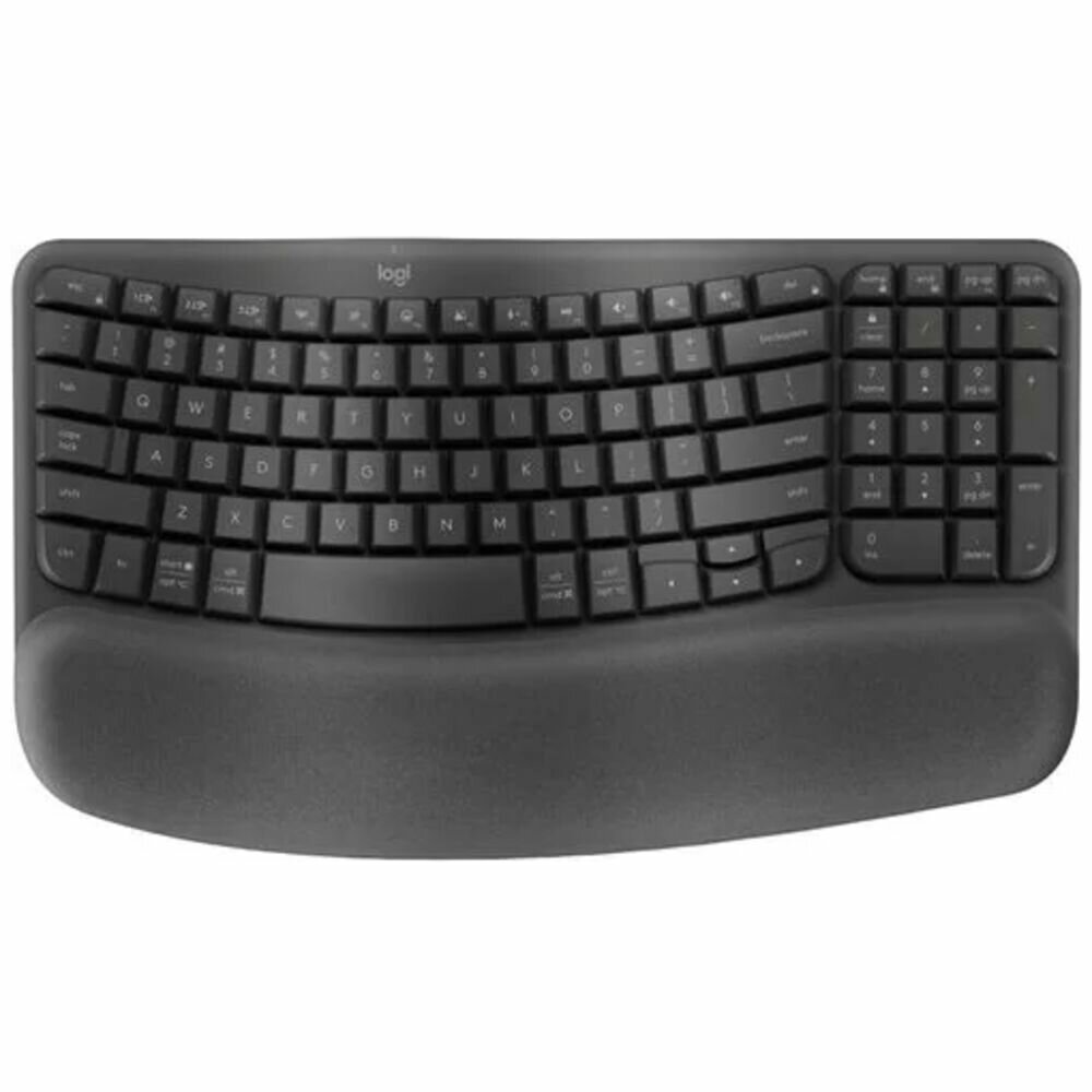 Клавиатура беспроводная Logitech Wave Keys Wireless Black
