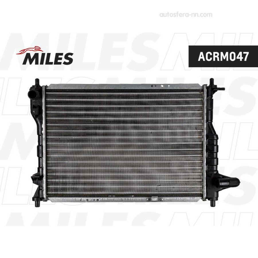 MILES ACRM047 Радиатор DAEWOO MATIZ /CHEVROLET SPARK 0.8/1.0 M/T (мех. Сборка) 05-