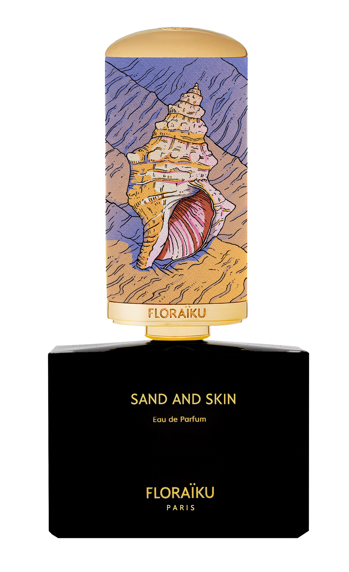 FLORAIKU Парфюмерная вода "Sand and Skin", 50 мл + тревел формат 10 мл с футляром