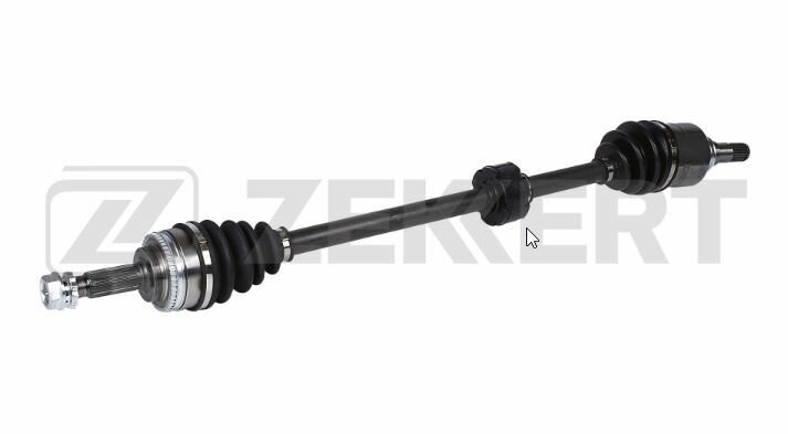 Привод в сборе. Zekkert. передний, правый, Toyota Corolla (E120) 01-